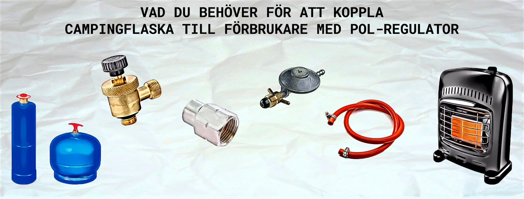 GASIP - Vi har alla gasolkopplingar du behöver!